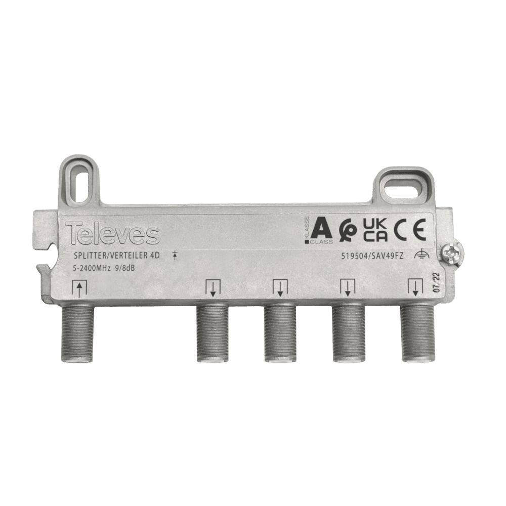 F 4W razdjelnik 5…2400MHz 9/8dB - Tehnoalarm d.o.o.